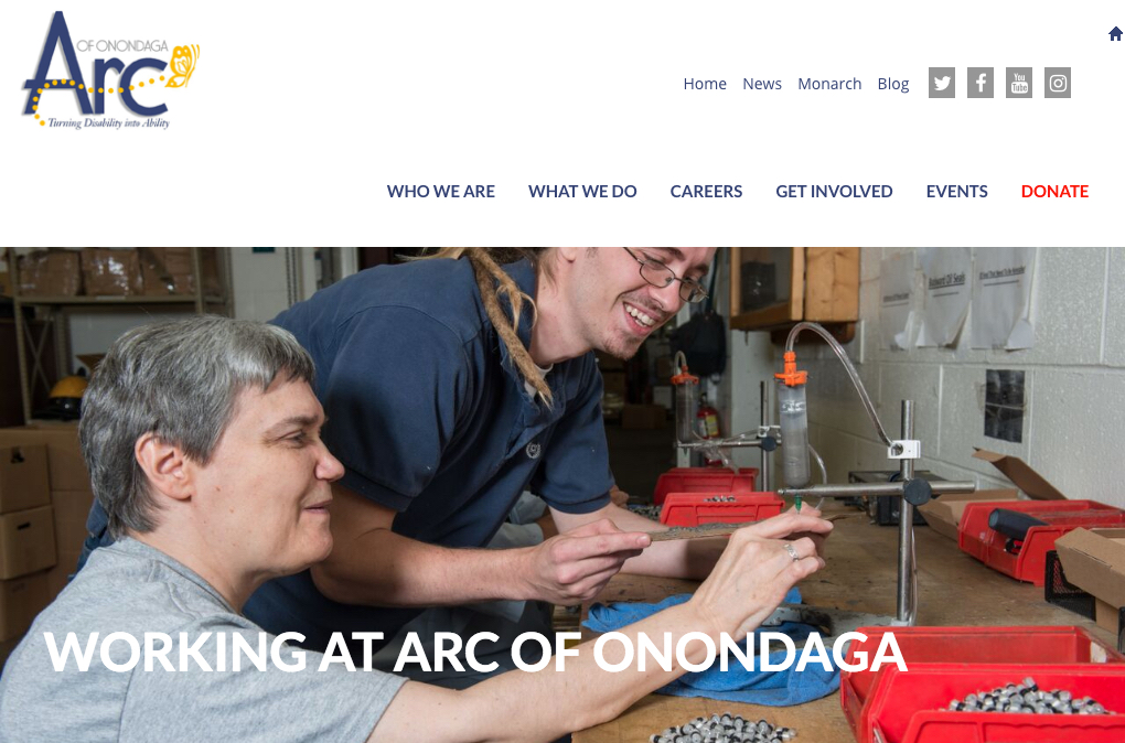 Arc of Onondaga Login - Arc of Onondaga